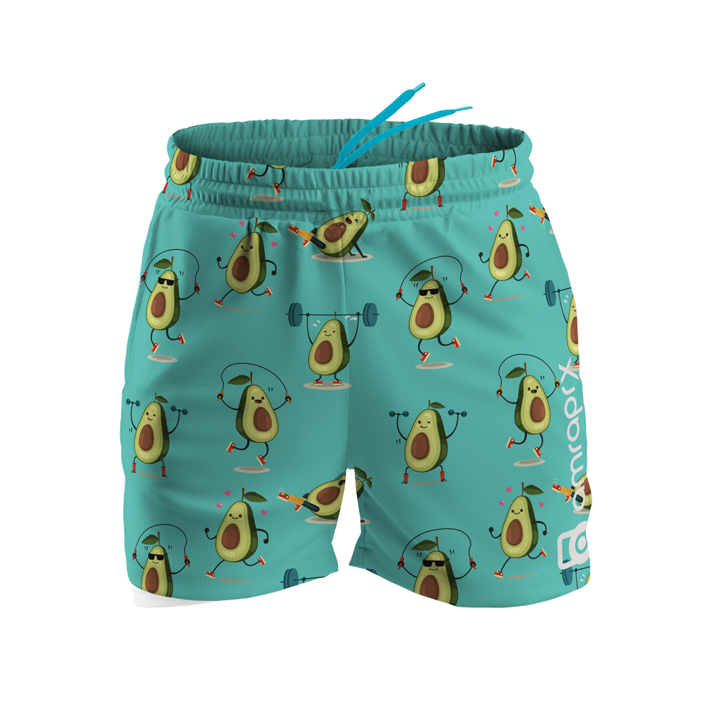Fittest Avocado - Evolution Men's Fitness Shorts 6.25" – AMRAPrx
